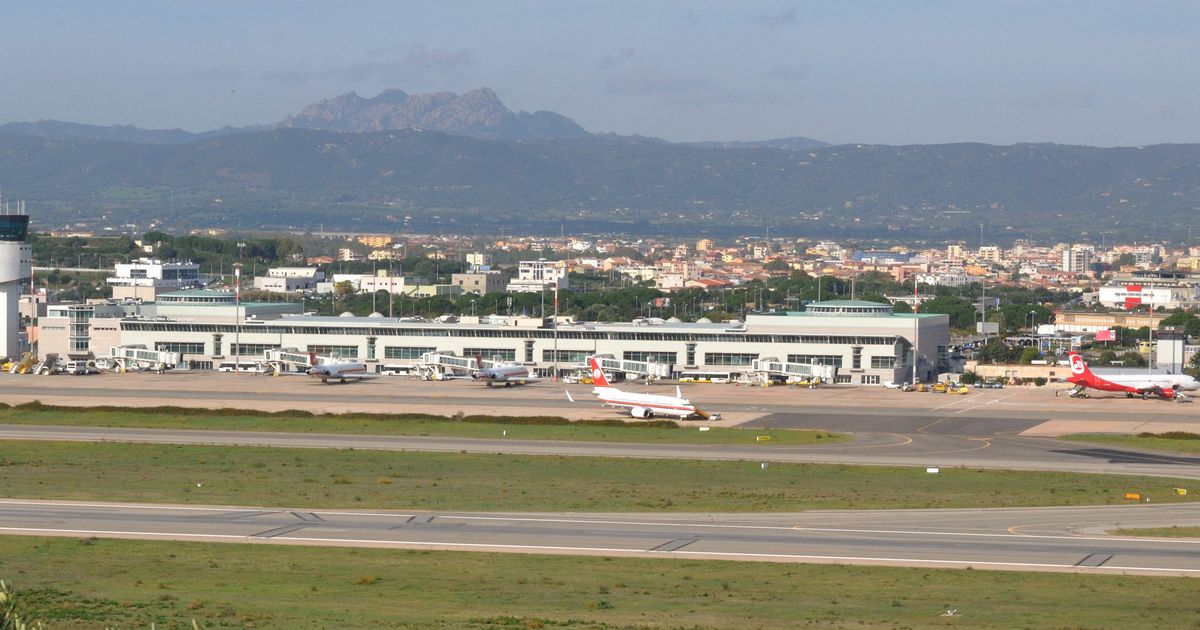 Sardinien Italien Flughafen